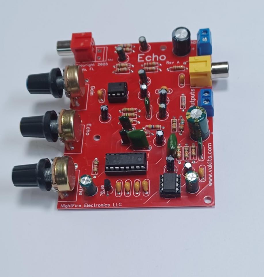 Adjustable Echo Audio Amplifier Kit | NightFire Electronics LLC